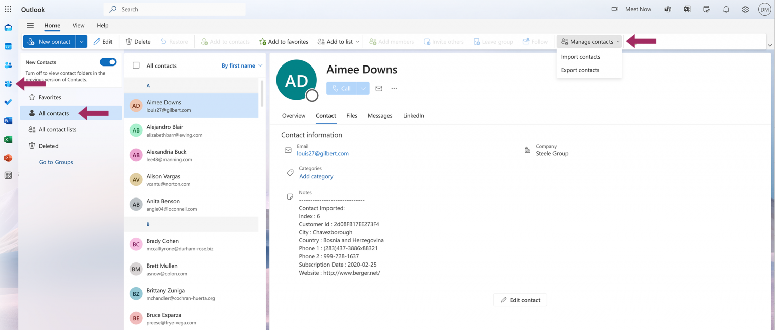 How to Export Contacts from Microsoft Outlook in 2026