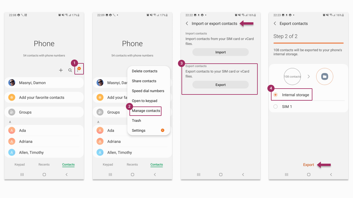 How to Transfer and Share Contacts from Android to Android Devices