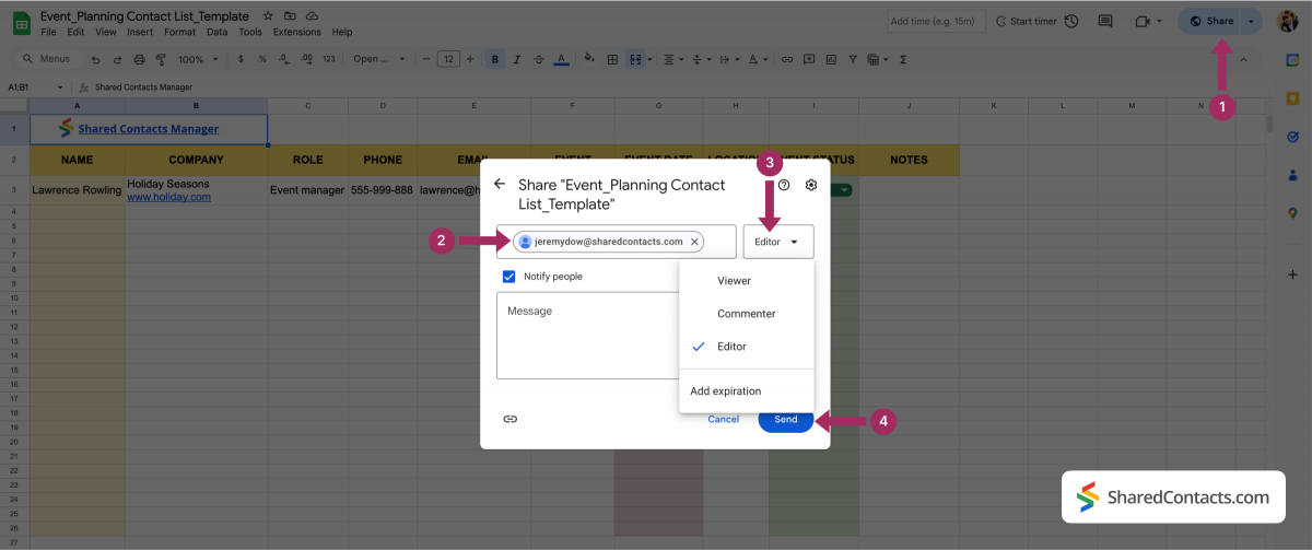 Share Google Sheets: A Complete Guide to Collaborating on Your ...