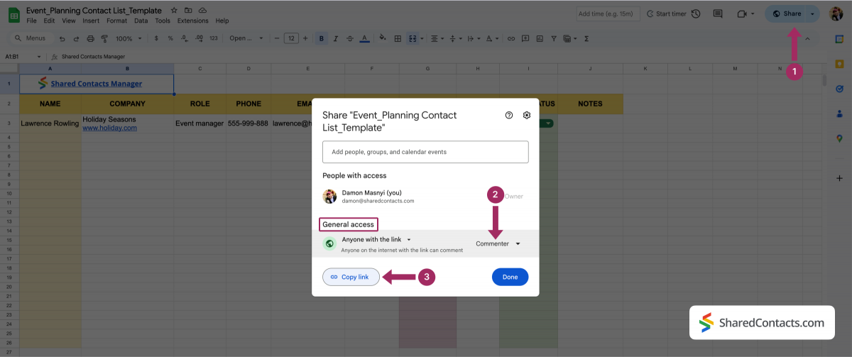 Share Google Sheets: A Complete Guide to Collaborating on Your ...